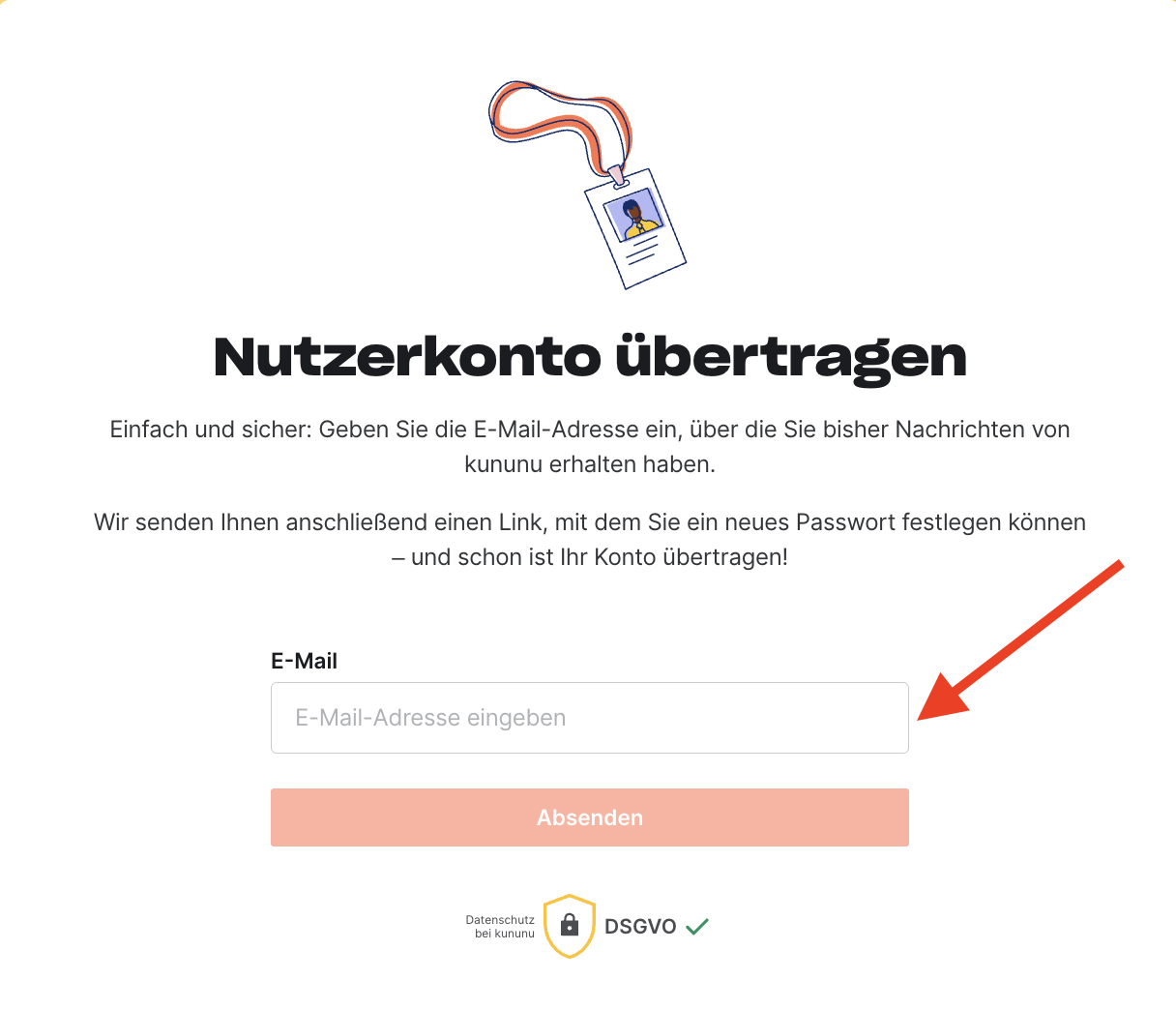 Wie logge ich mich ein, wenn ich bisher den Login mit XING genutzt habe ...